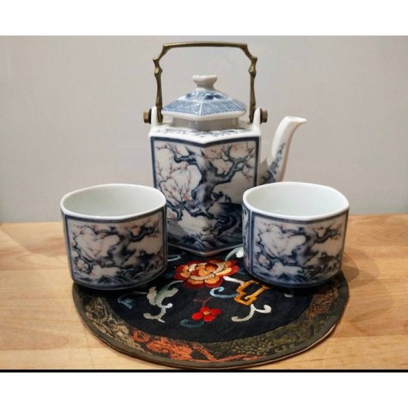 TOYO JAPAN | Dining | Toyo Japan Tea For 2 Teapot And Cups Set ...